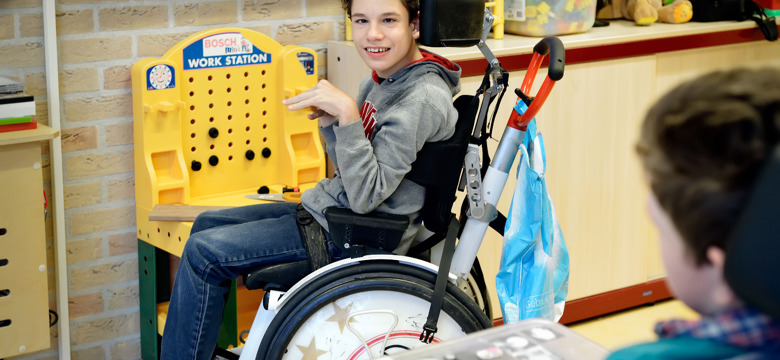 Voortgezet speciaal onderwijs bij ernstige meervoudige beperking (EMB) - Heliomare